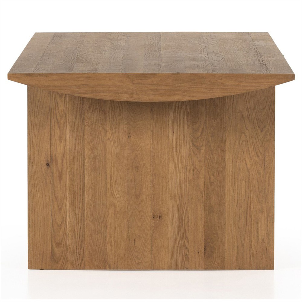 Matthew Modern Classic Dusted Oak Rectangular Dining Table - 84" 81" W ...