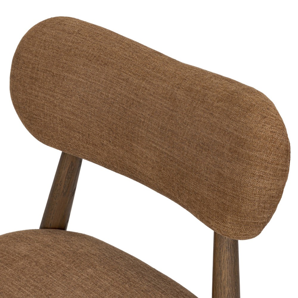 Juna Laughlin Ochre Dining Chair | Kathy Kuo Home