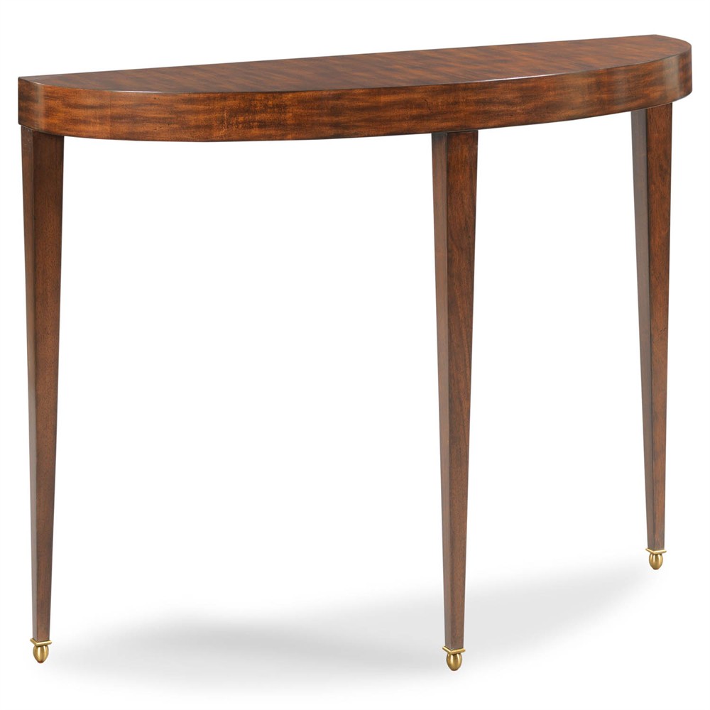 Mayflower French Country Montserrat Wood Demilune Console Table ...