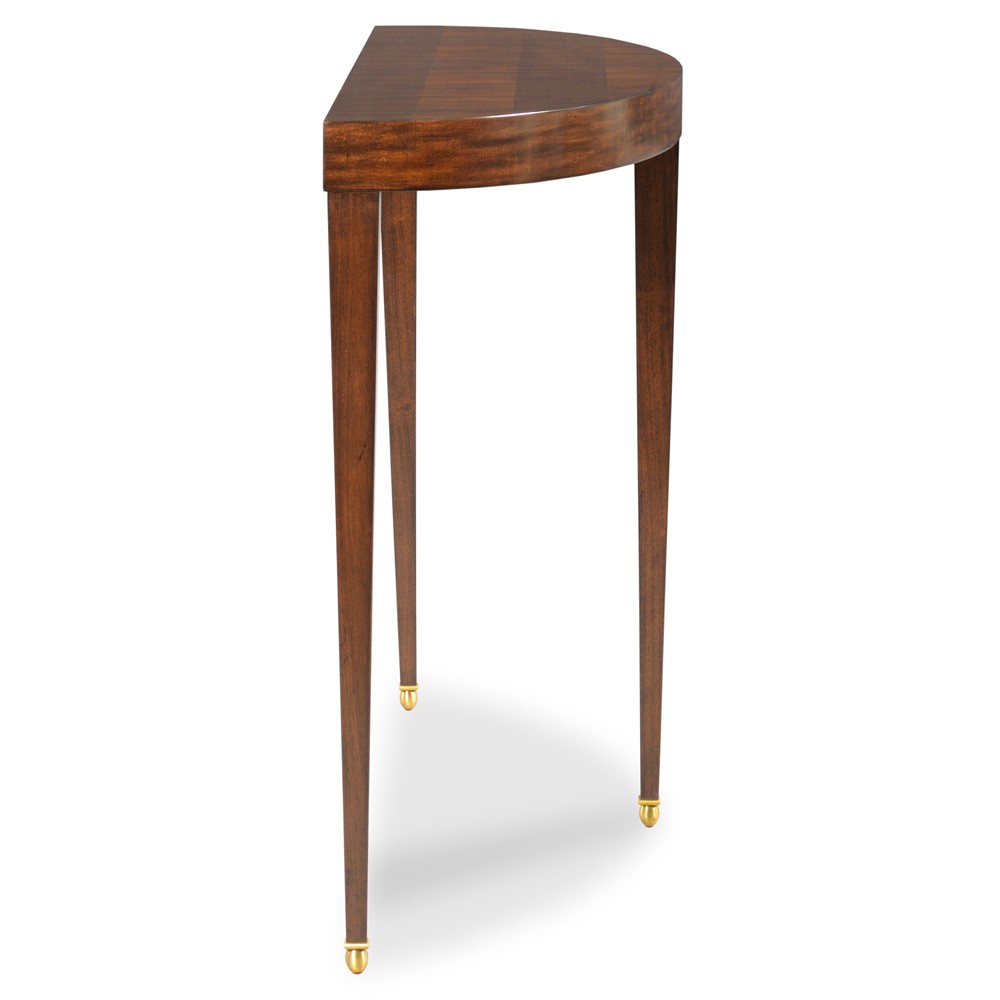 Mayflower French Country Montserrat Wood Demilune Console Table ...
