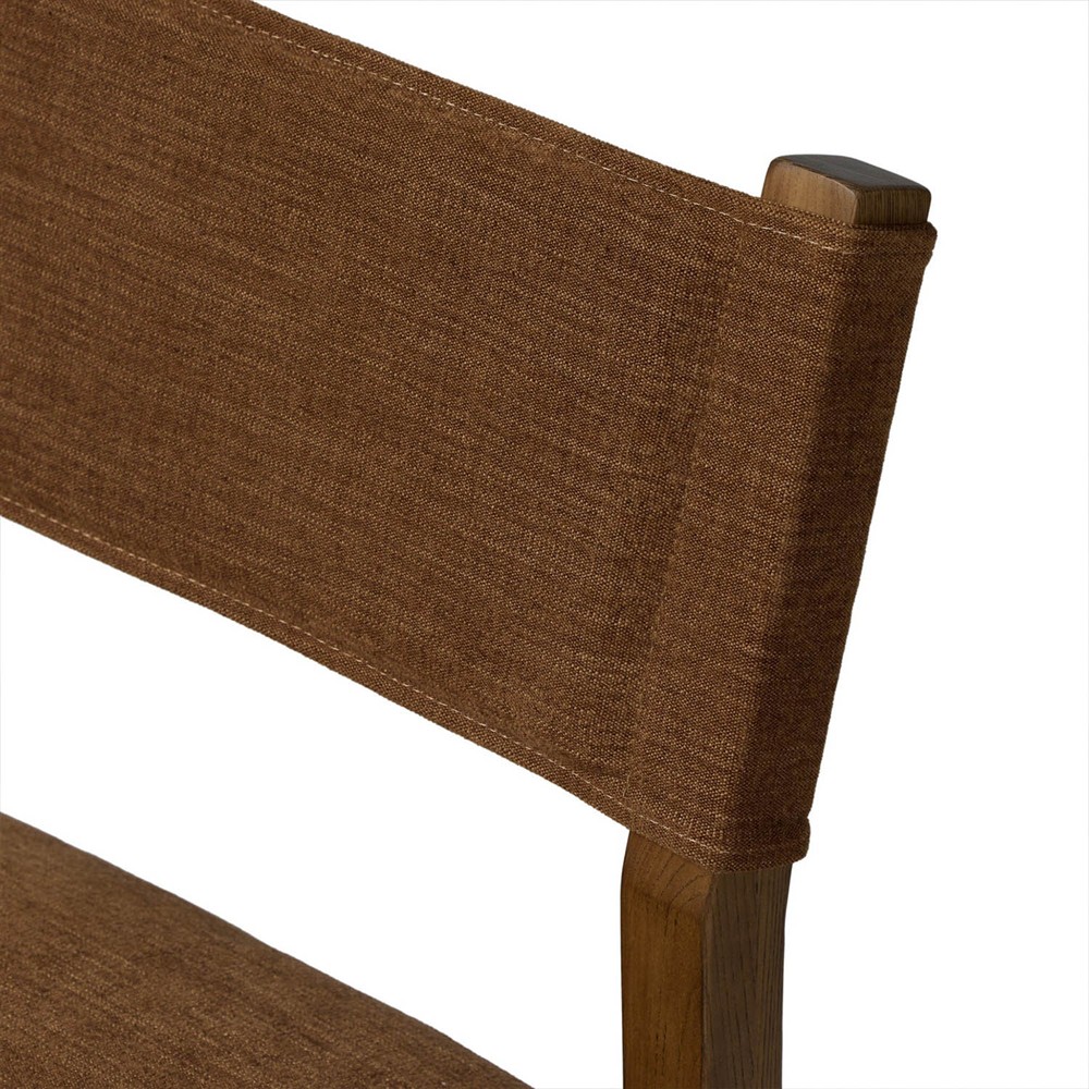 Ely Rustic Lodge Brown Counter Stool | Kathy Kuo Home
