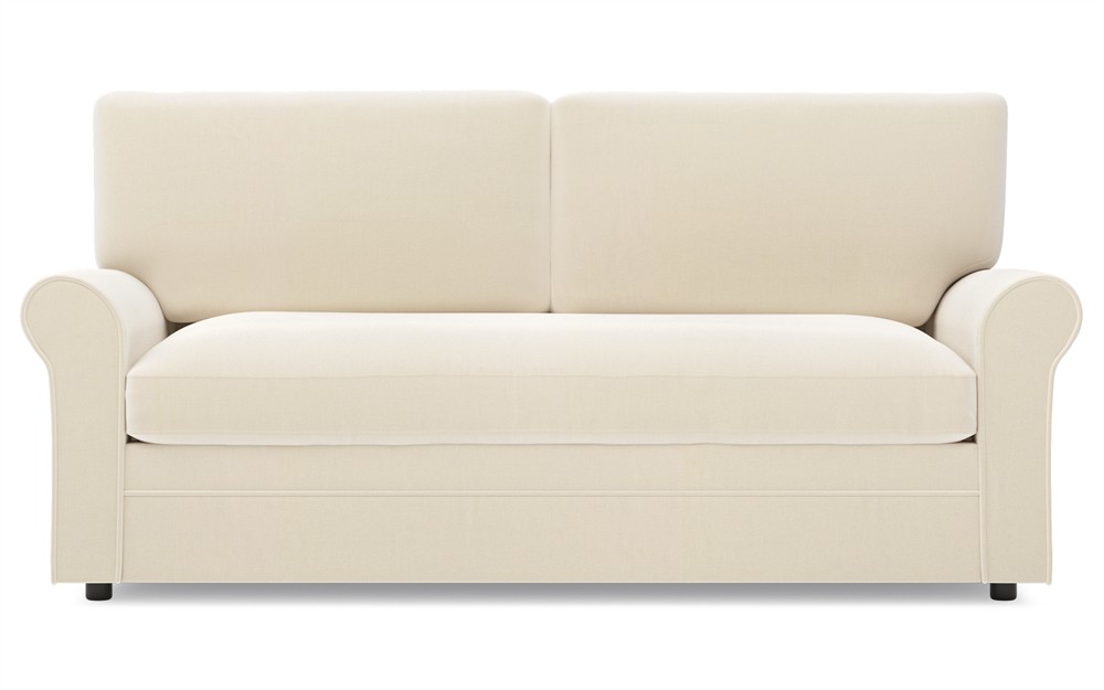 Linden Eggshell Crypton Sleeper Sofa - 78” | Kathy Kuo Home
