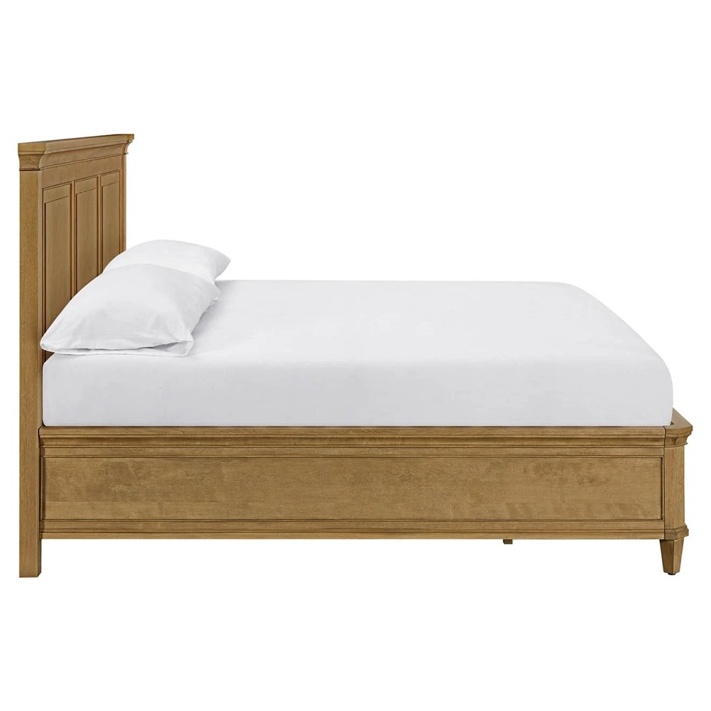 Adelaide Updated Traditional Brindle Birch Wood Storage Bed - King King ...