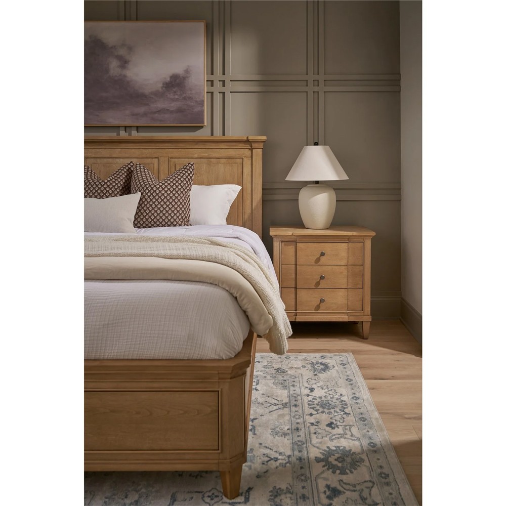 Adelaide Updated Traditional Aged Pewter Pulls Brindle Birch Wood ...