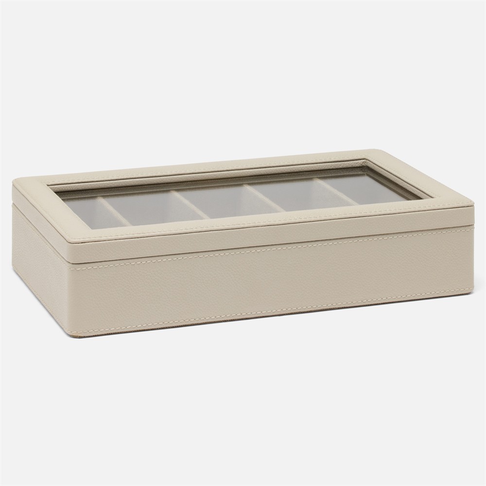 Pigeon and Poodle Vercelli Light Gray Eyewear Organizer Case | Kathy ...