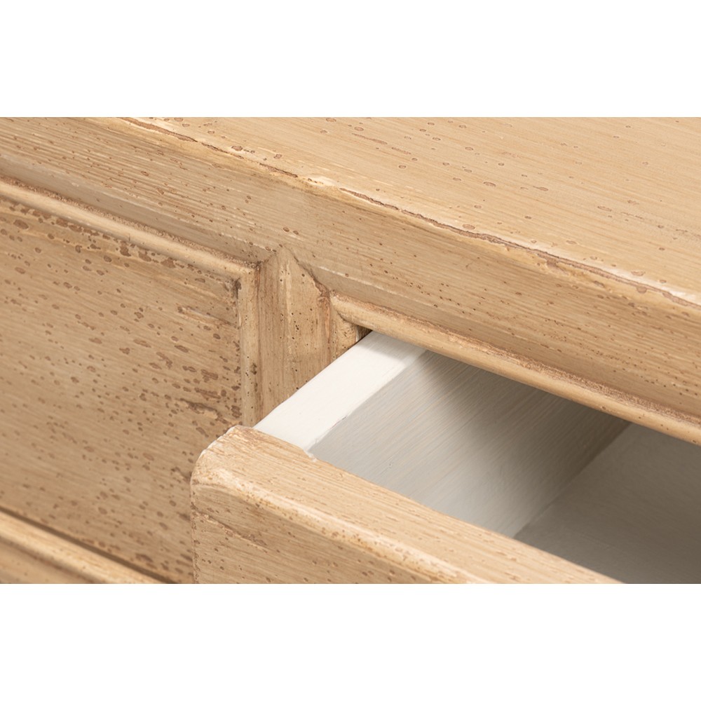 Billie Modern Classic Brown Pine Wood Rectangular Console Table Extra ...
