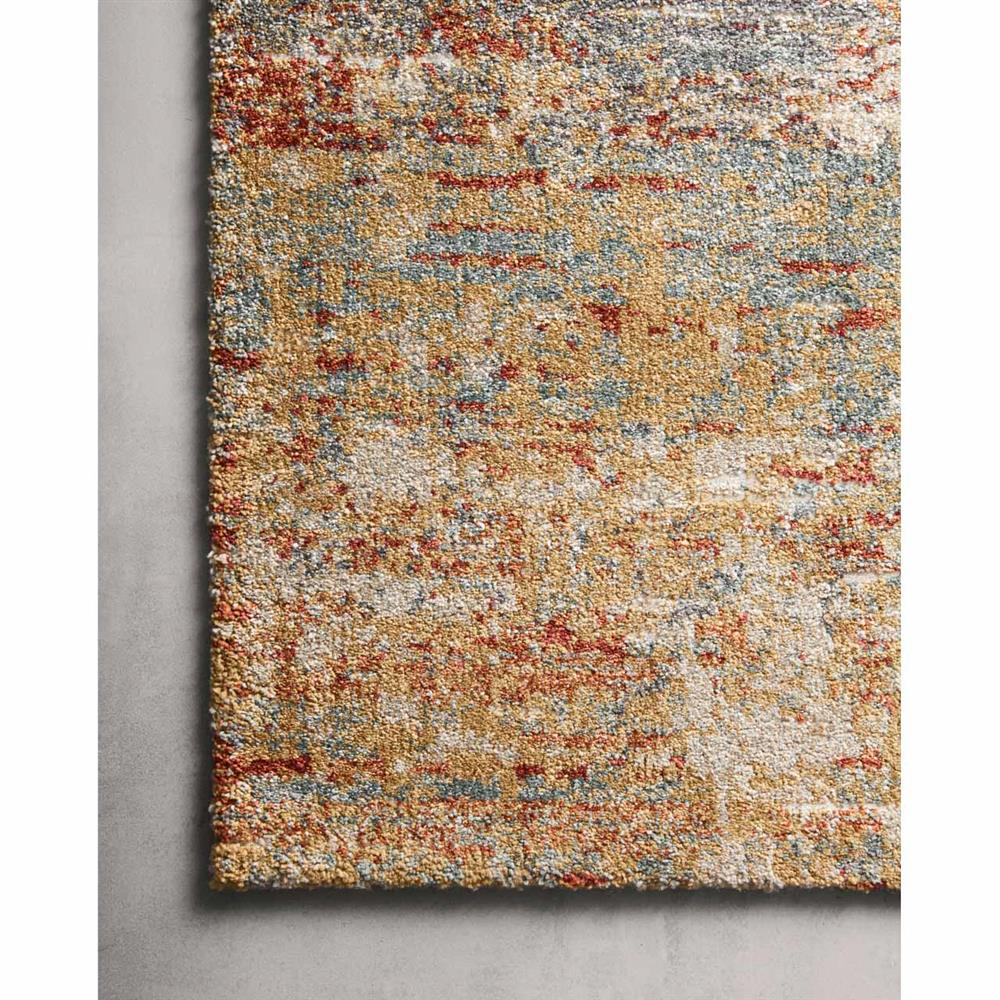 Alarisse Modern Terracotta Orange Abstract Patterned Rug - 5'3"x7'8" 5 ...