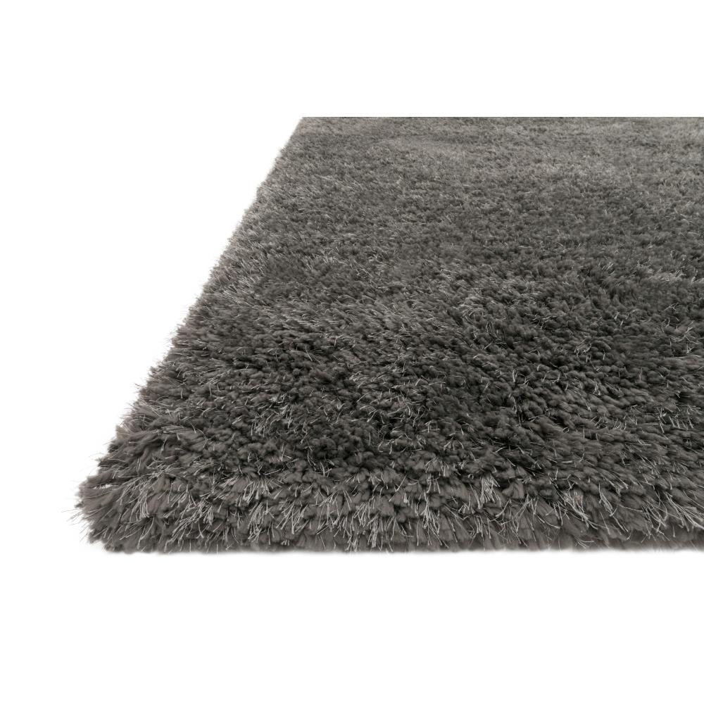 Mila Modern Classic Black Shag Rug - 7'9"x9'9" | Kathy Kuo Home