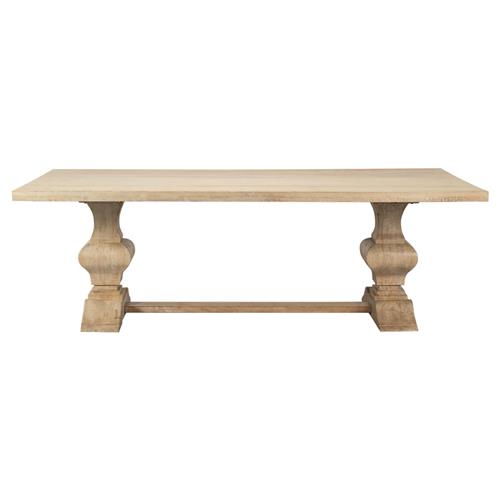 Lesley Rustic Lodge Brown Mango Wood Rectangular Trestle Dining Table ...