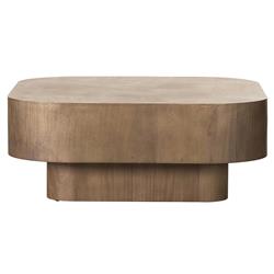 Blake Rustic Lodge Brown Burl Wood Block Square Coffee Table 31" W - 40 ...