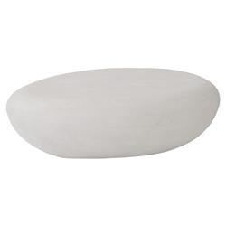 Maxim Modern Classic Roman Stone Resin Outdoor Block Coffee Table - Large