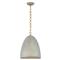 Visual Comfort Elliot Industrial Portland Grey Concrete Single Pendant ...