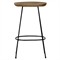 Fayth Antique Walnut Counter Stool | Kathy Kuo Home