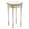 John-Richard Chambolle French Grey Wood Gold Accent Side Table