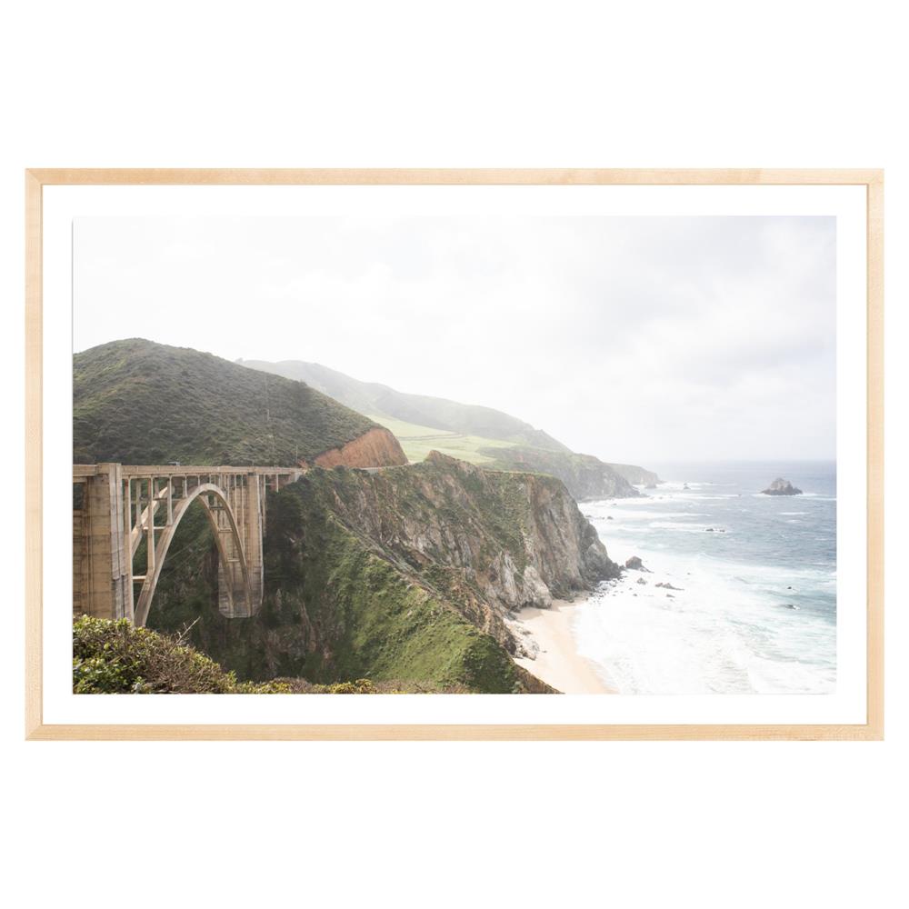 Bixby Bridge Photograph by Amanda Anderson - 28x42 Large (37-48 ...