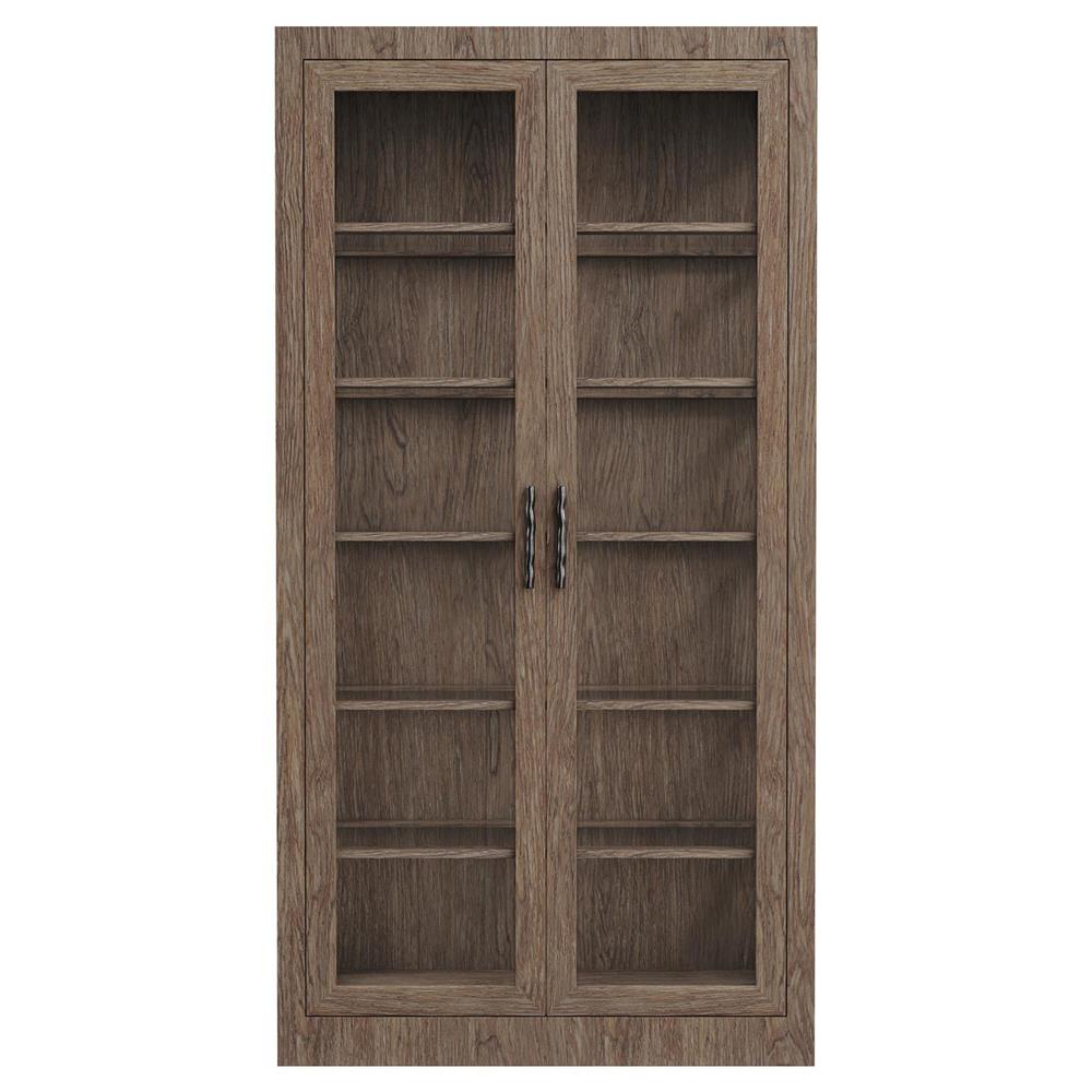 Ingrid Modern Classic Brown Wood Display Case Standard (20 - 50 W ...