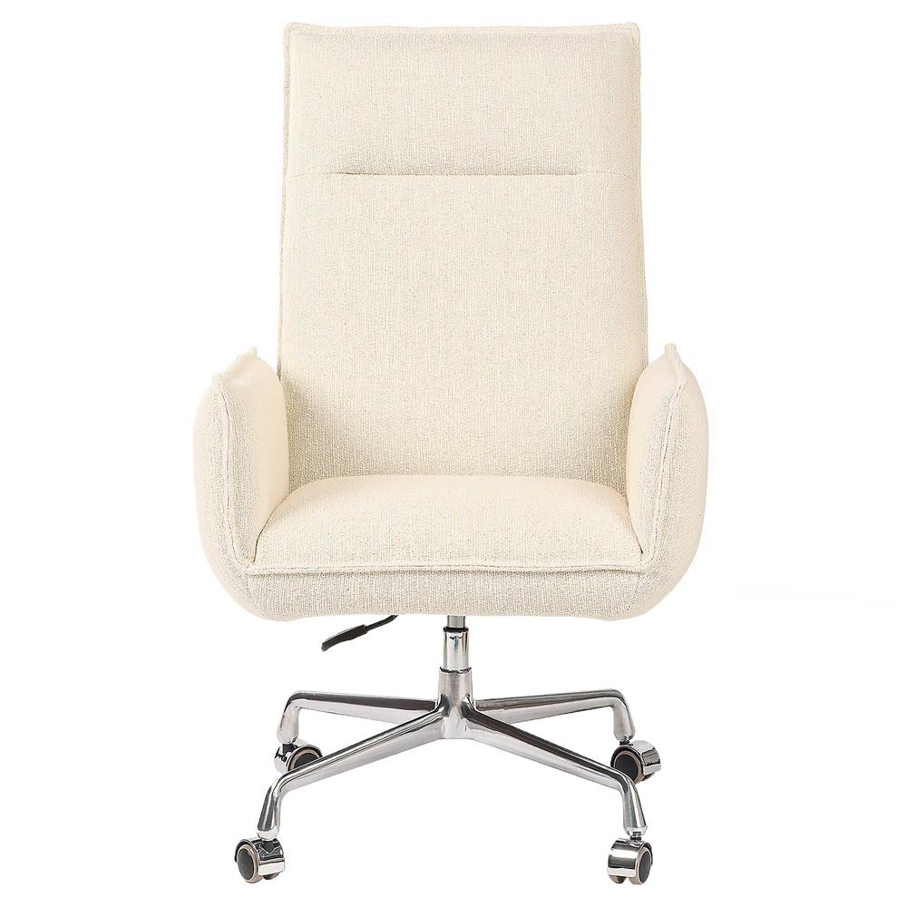 Leon Modern Classic Cream Performance Stainless Steel Executive Office ...