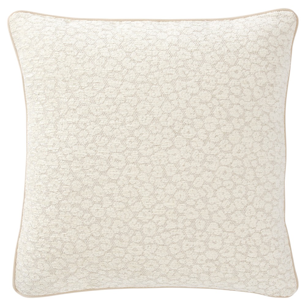 Newbury Gardenia Throw Pillow - 22x22 22X22" | Kathy Kuo Home