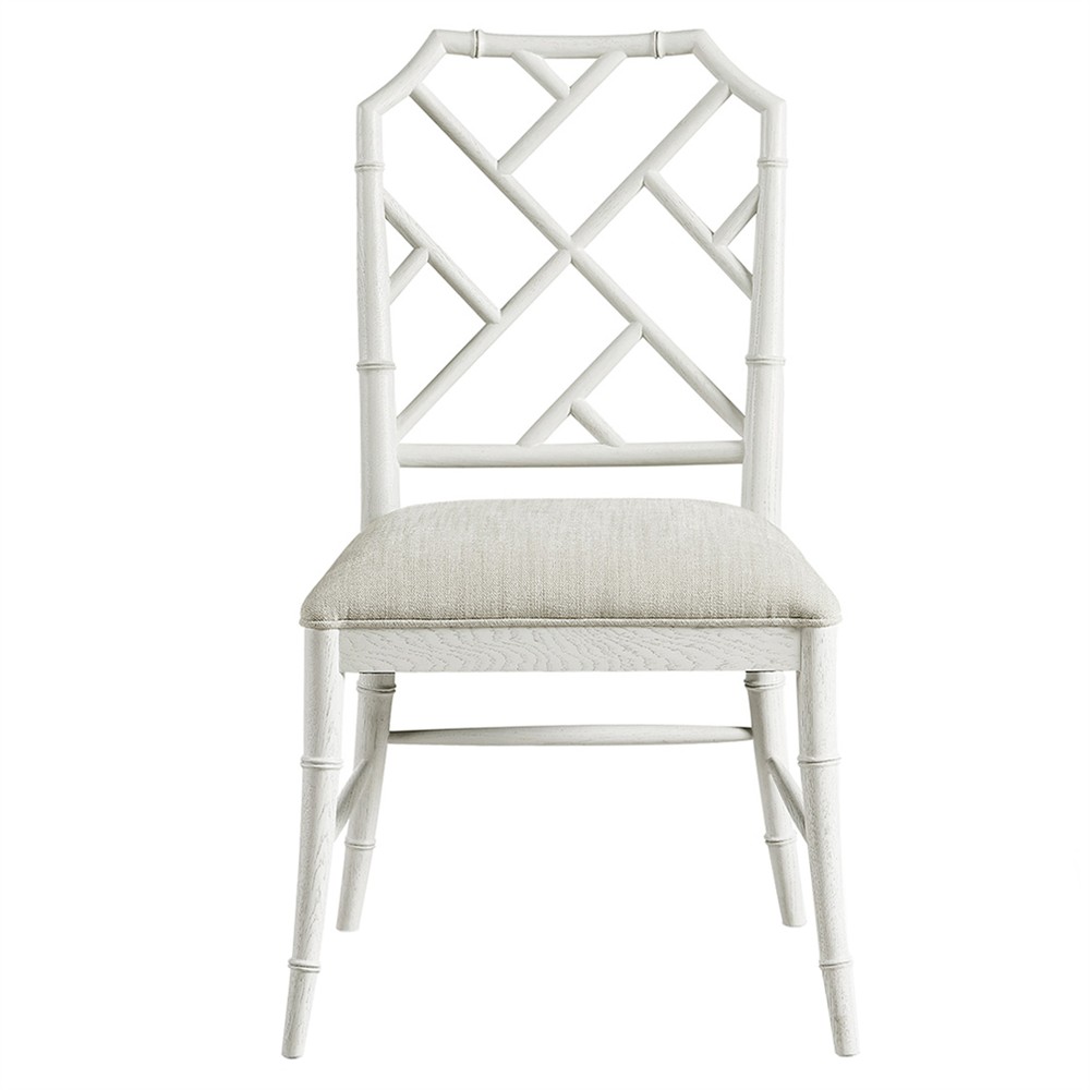 Carson Updated Traditional Oatmeal Performance White Oak Dining Chair ...