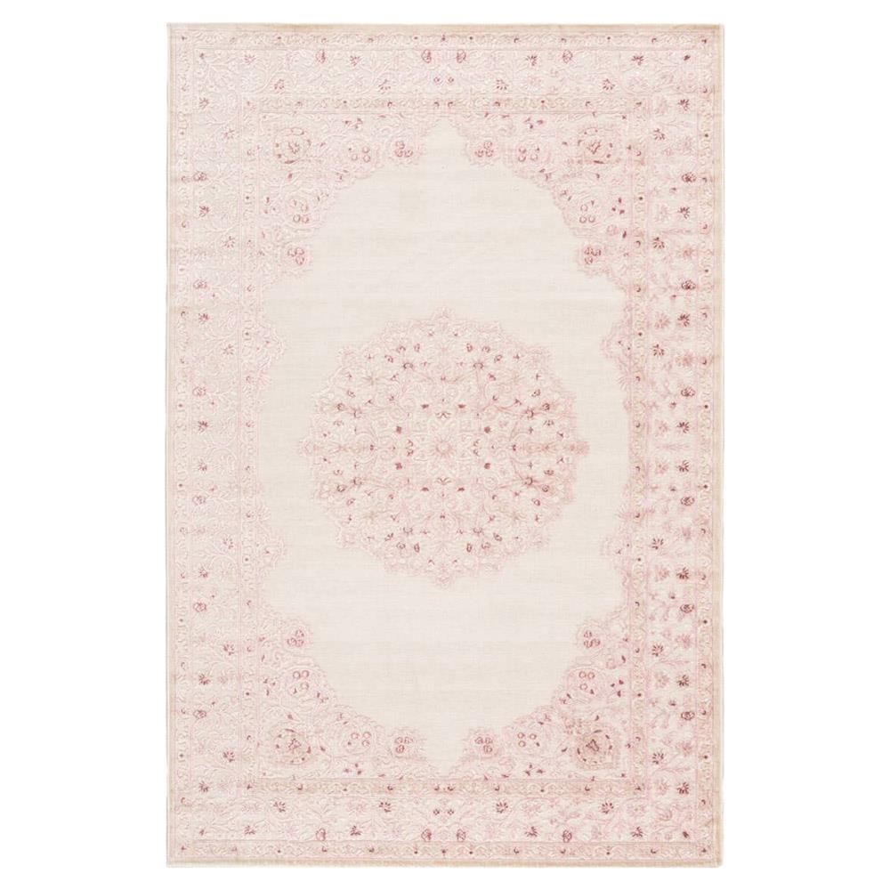 Jaipur Living Malo Modern Pink Floral Patterned Rug - 7'6"x9'6"