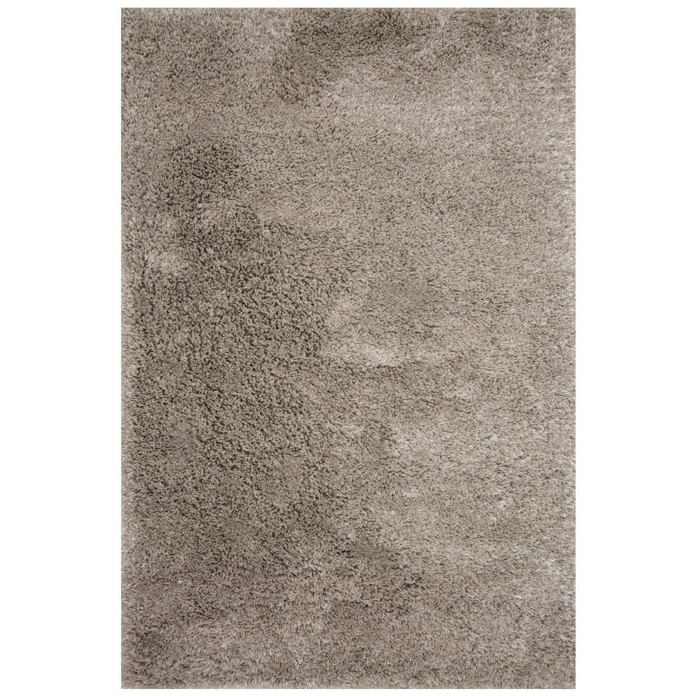 Mila Modern Classic Taupe Brown Shag Rug - 5'x7'6" | Kathy Kuo Home