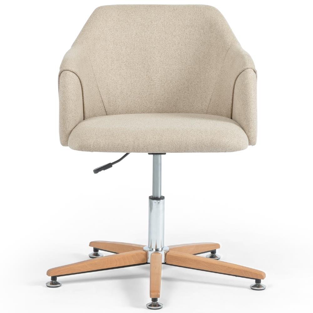 Ada Modern Classic Beige Performance Seat Cushion Office Chair | Kathy ...